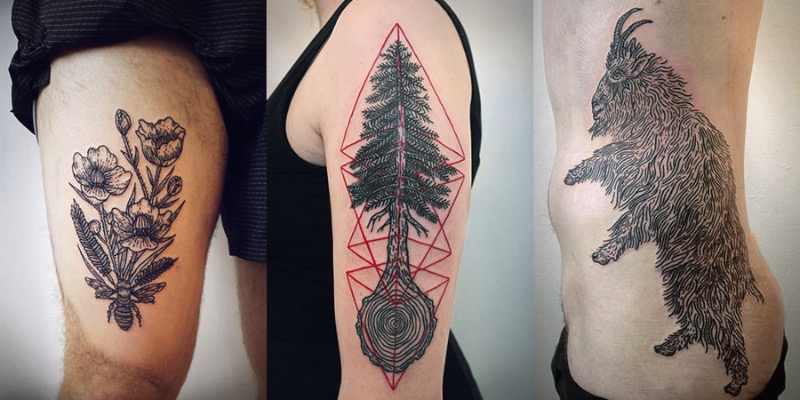 Lisa Orth e suas Tatuagens via @pristinaorg
